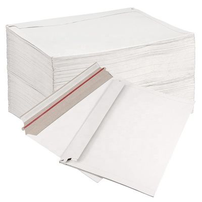 GDCX Rigid Self Seal Photo Document Mailers Stay Flat White Cardboard ...
